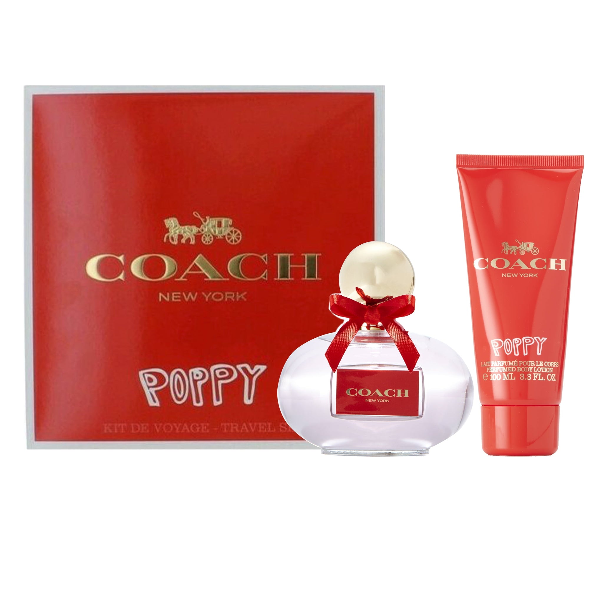 Shop Coach Poppy EDP Body Lotion Set for Women | My Perfume Shop Middle ...